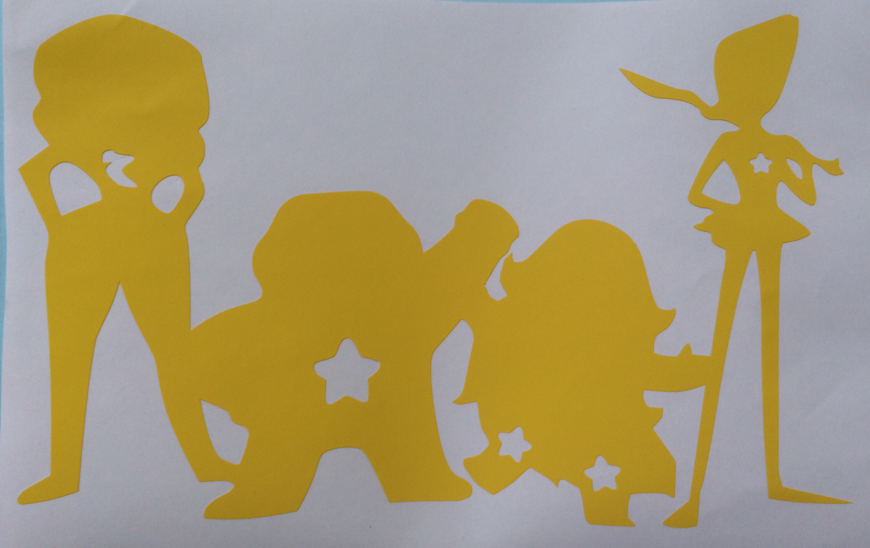 Steven Universe Inspired Vinyl Sticker Decal Car Window Sticker - Etsy