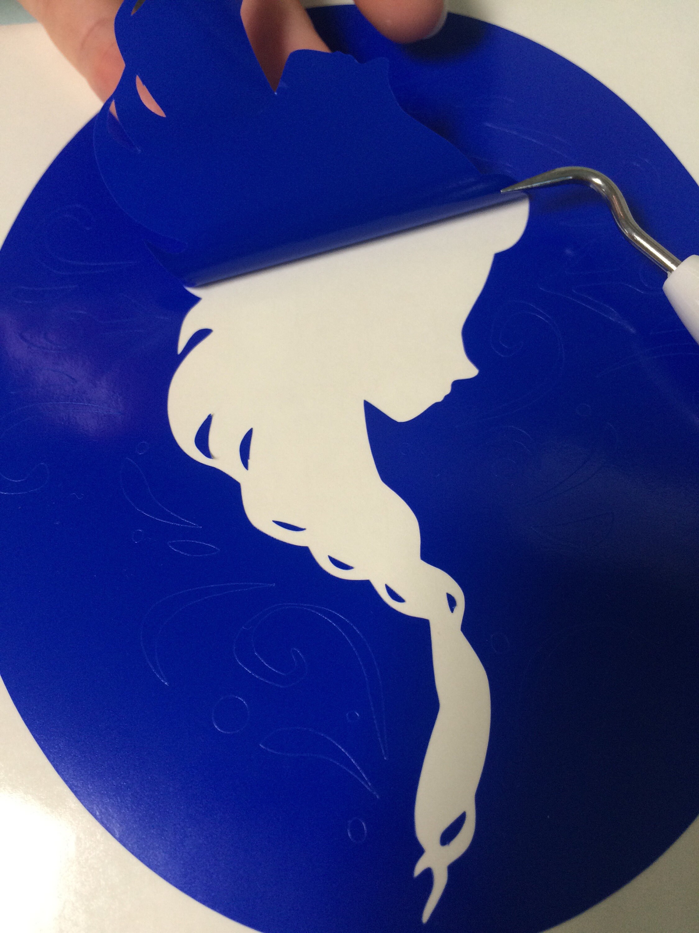 Elsa Frozen Inspired Vinyl Sticker Decal Car Window Sticker - Etsy