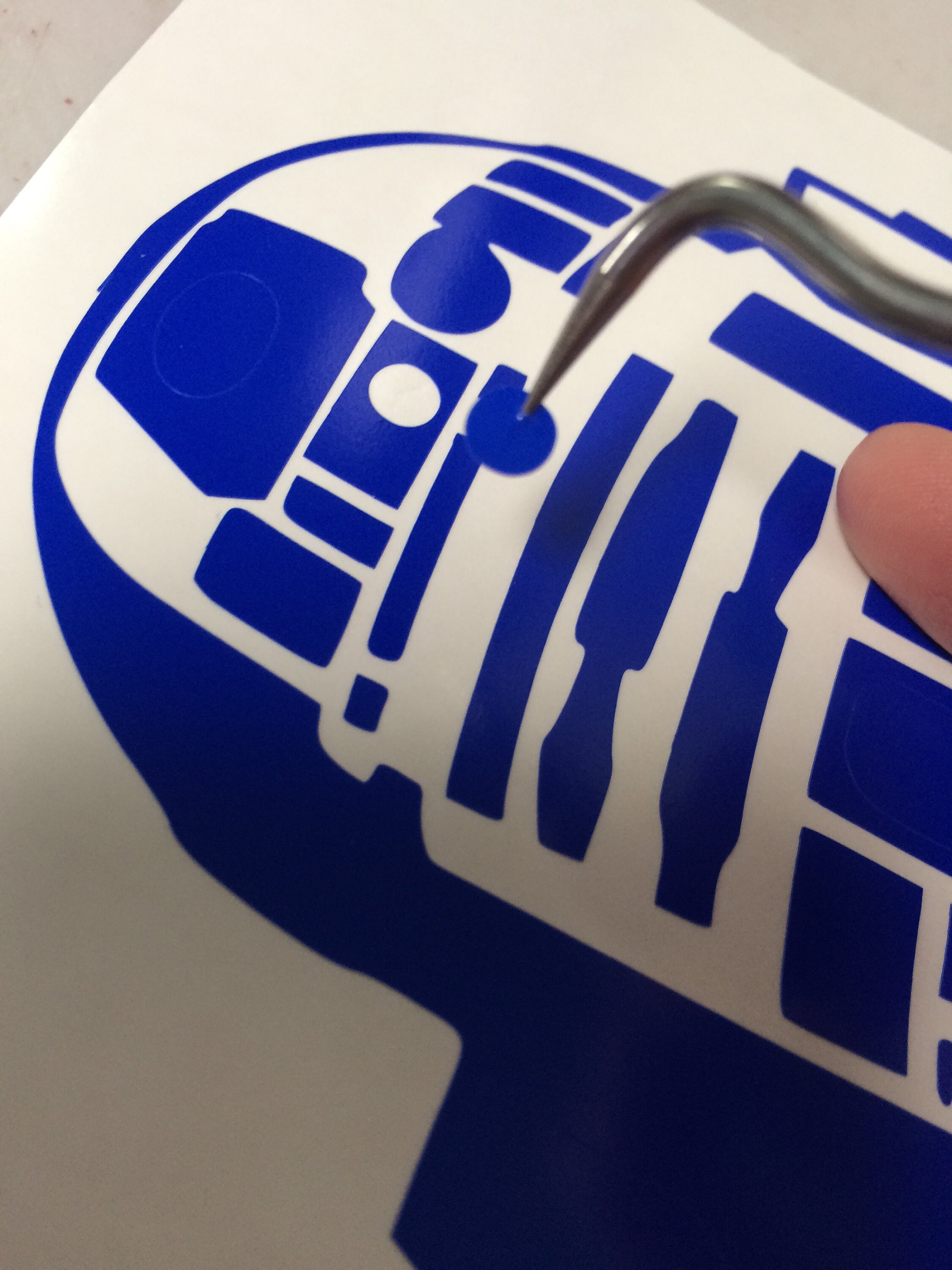 R2-D2 Star Wars Inspired Vinyl Sticker Decal Car Window Sticker - Etsy