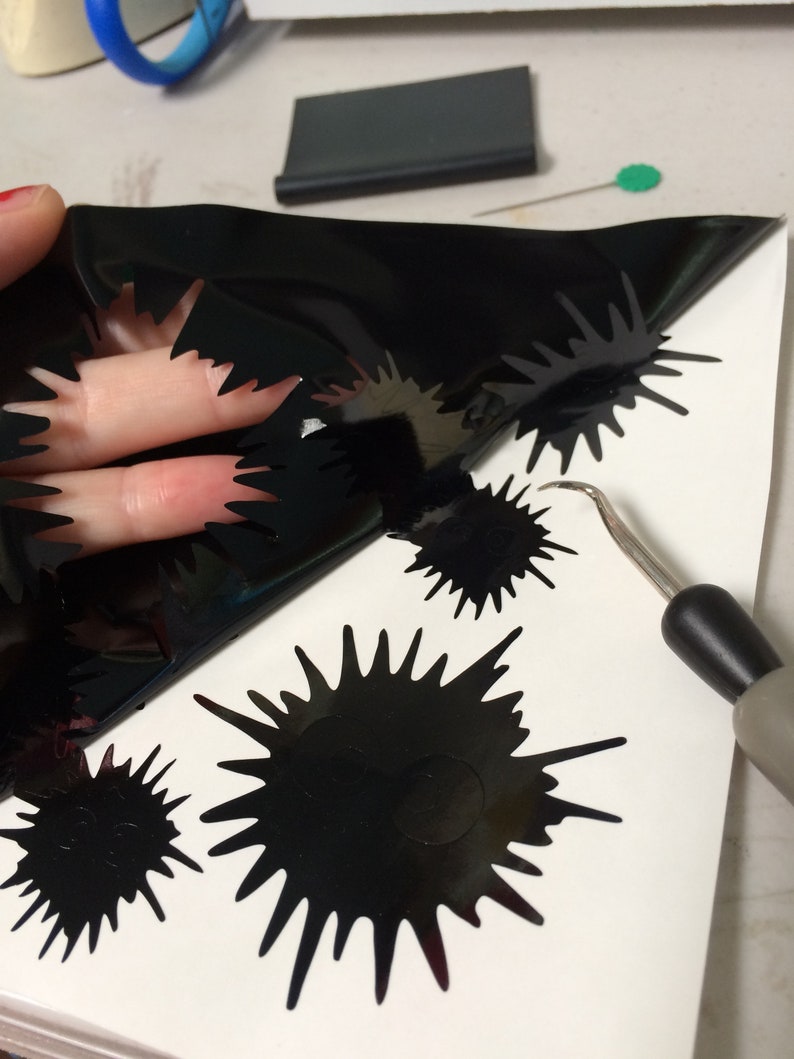 Soot Sprites (12 Sprites) Inspired Vinyl Sticker Decal Car Window ...