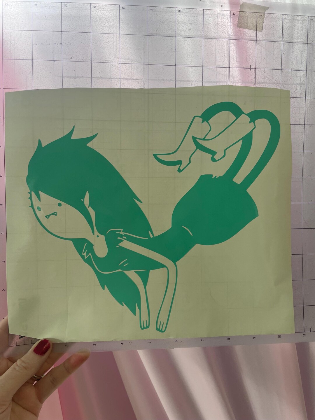 Marceline Adventure Time Inspired Vinyl Sticker Decal Car Window ...