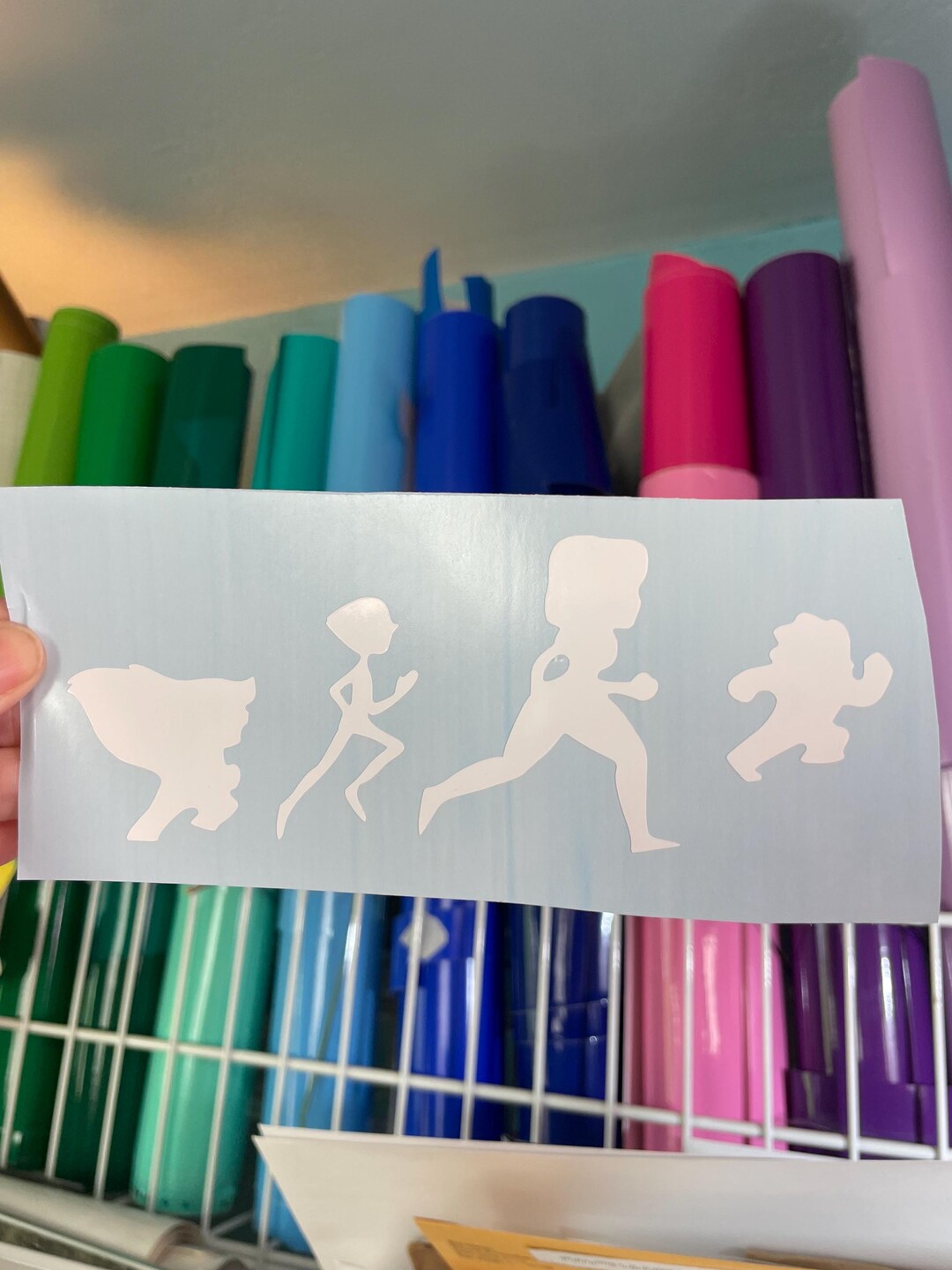 Steven Universe Running Inspired Vinyl Sticker Decal Car Window Sticker ...