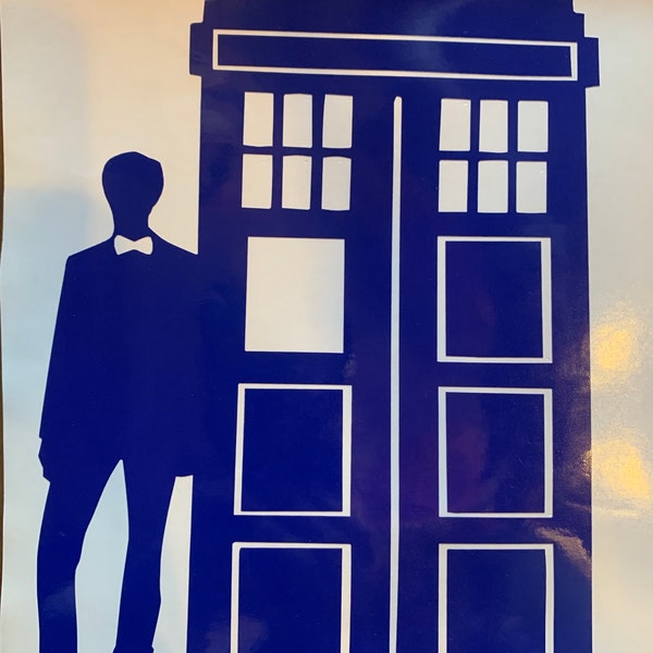 Doctor Who Decal - Etsy