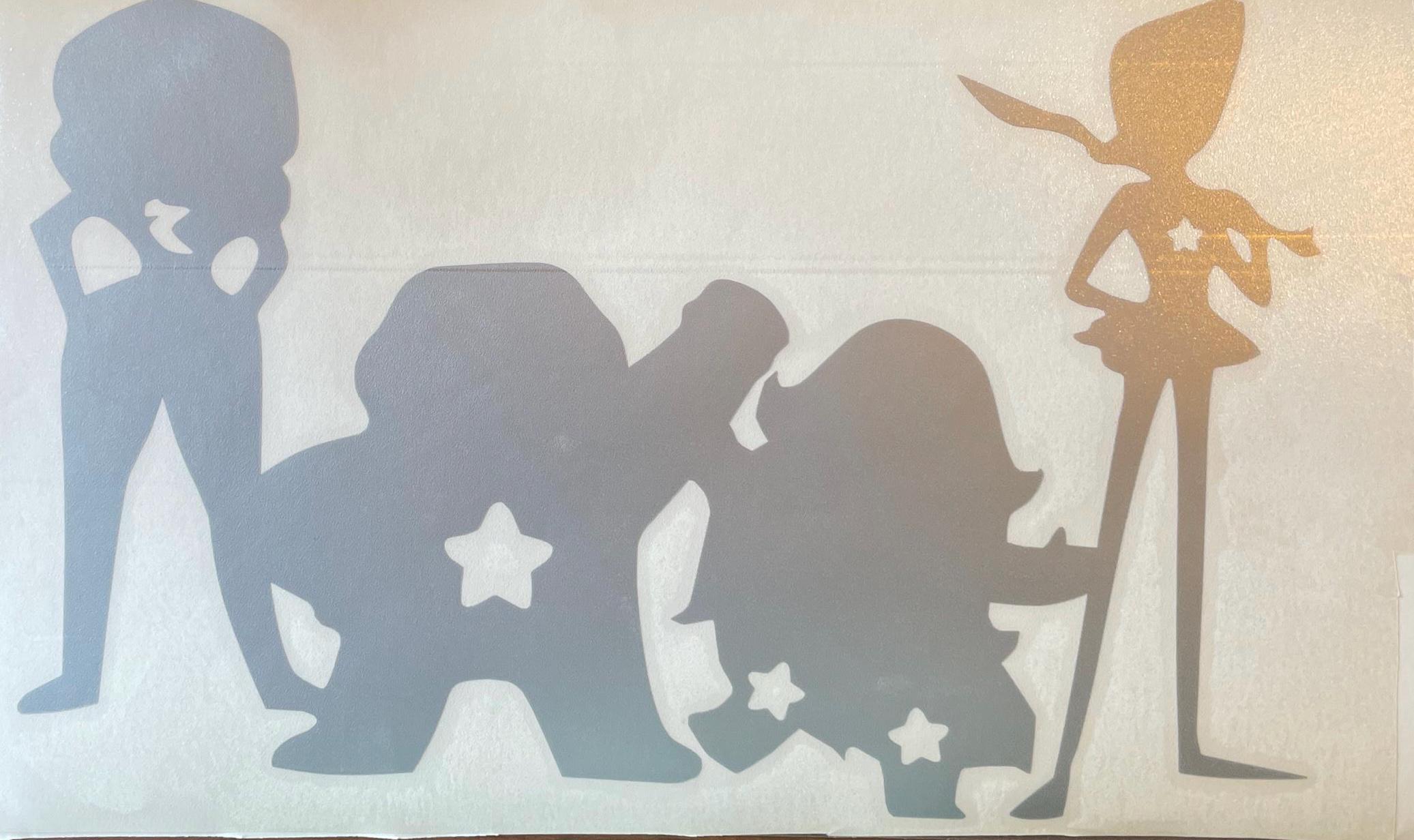 Steven Universe Inspired Vinyl Sticker Decal Car Window Sticker - Etsy