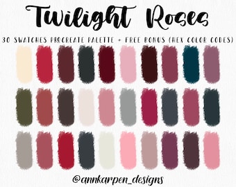 Twilight Color Palette - Etsy