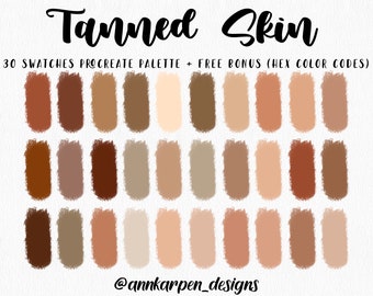 Anime Skin Swatches - Etsy UK