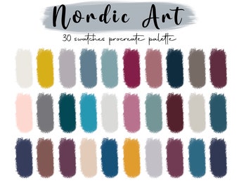 Nordic Color Palette - Etsy