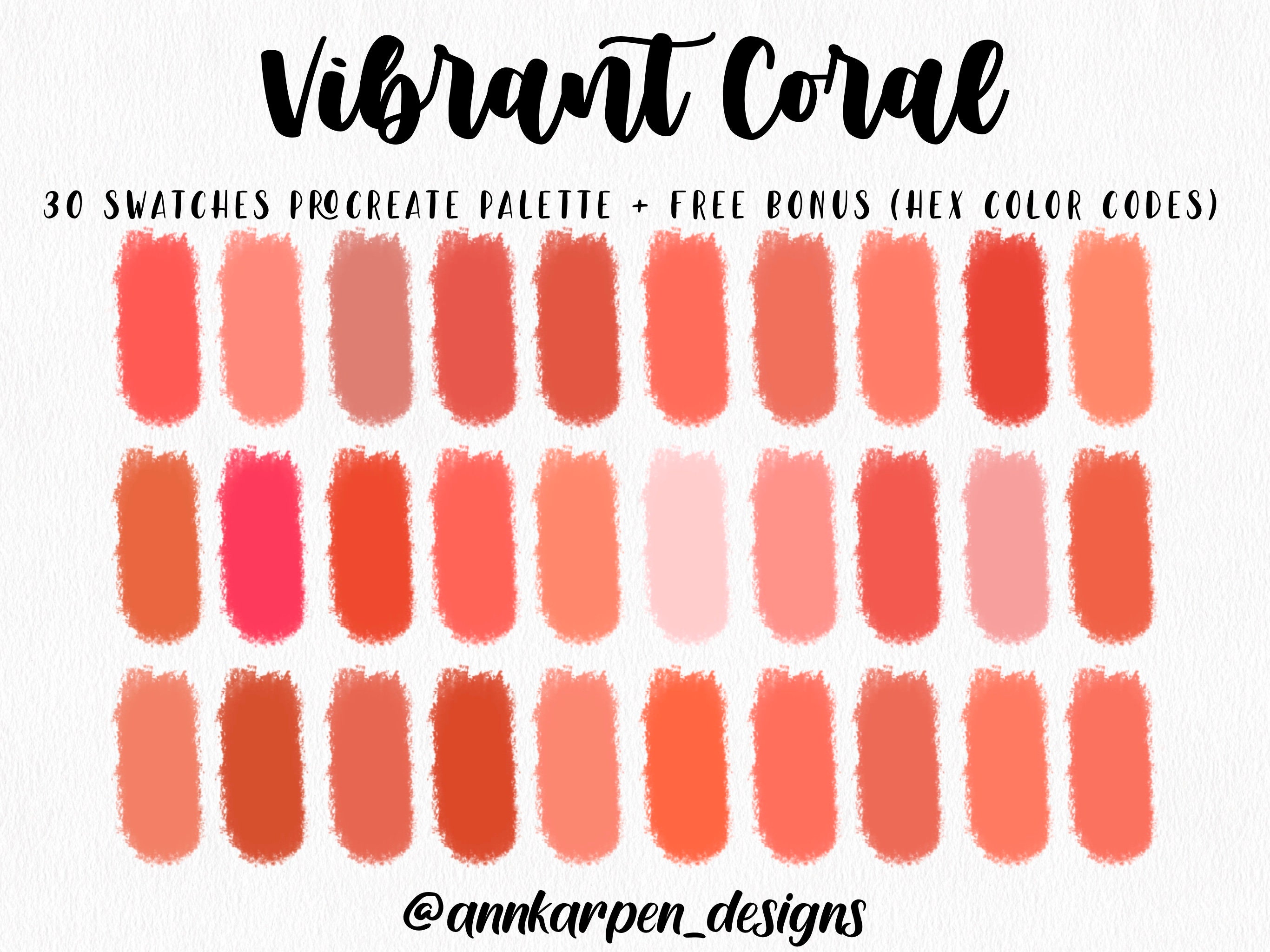 Coral Color Pattern