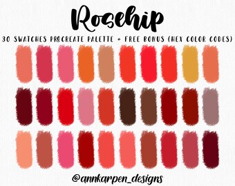 Rosehip Palette - Etsy