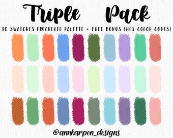 Ombre Color Swatches - Etsy
