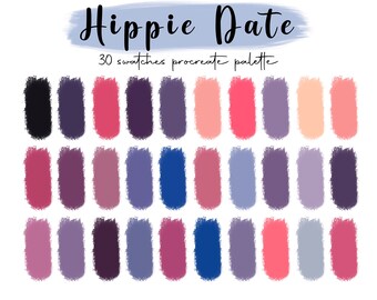 Hippie Color Palette - Etsy
