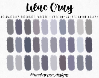 Mint Procreate Color Palette 30 Colors Swatches iPad - Etsy