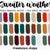 Green Woods Procreate Palette, 30 HEX Color Codes, Instant Digital ...