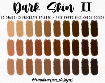 African skin color - Etsy Nederland