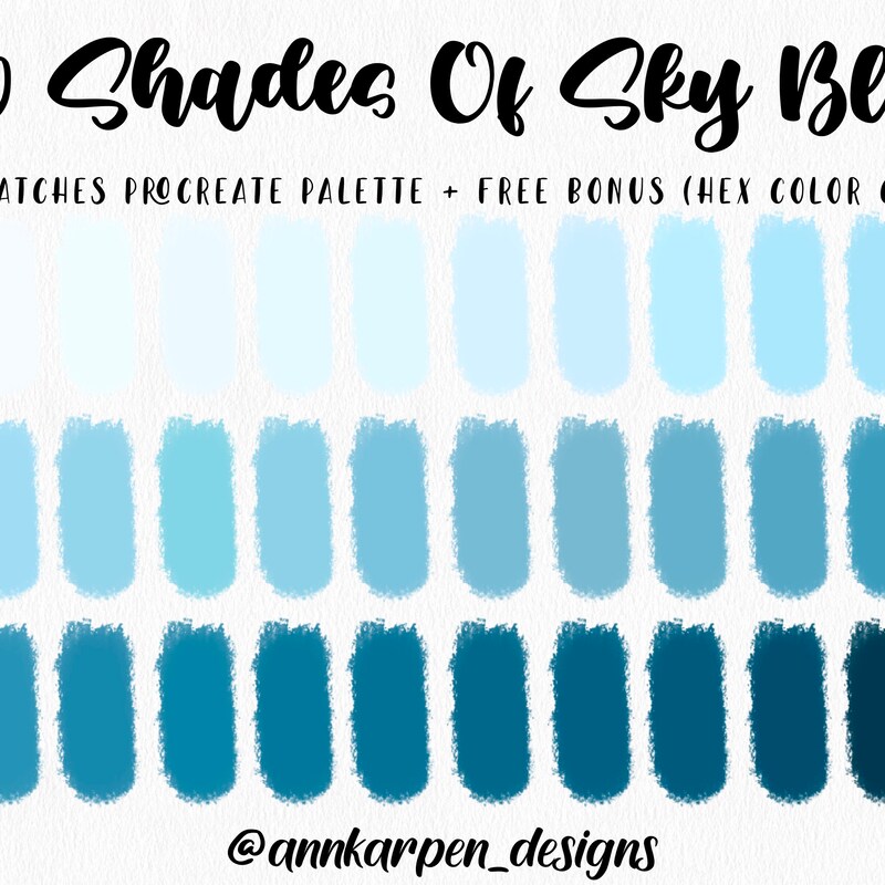 Shades of Blue - Etsy