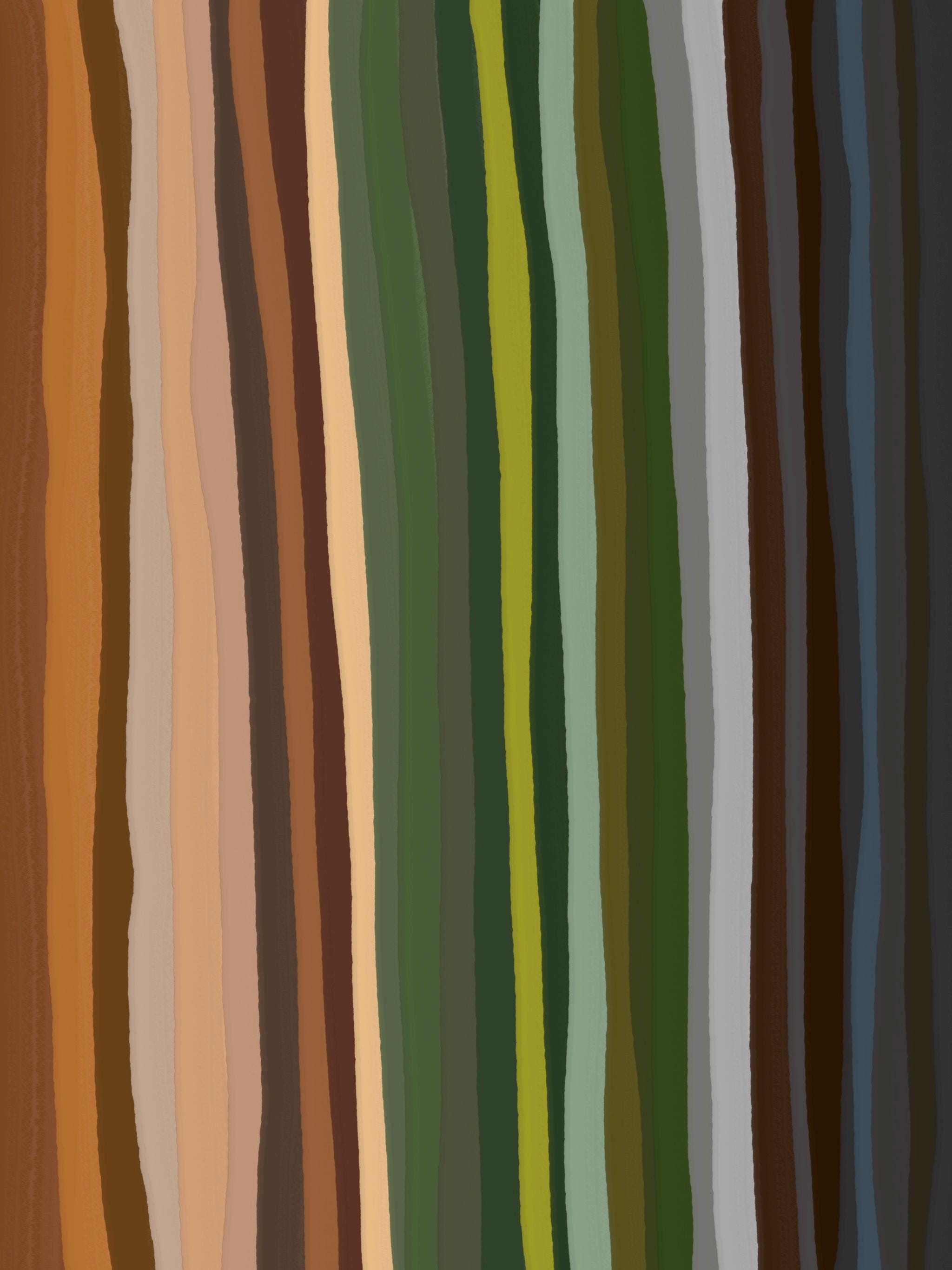 Wild Forest Procreate Color Palette: 30 Dark Moody Swatches (digital ...