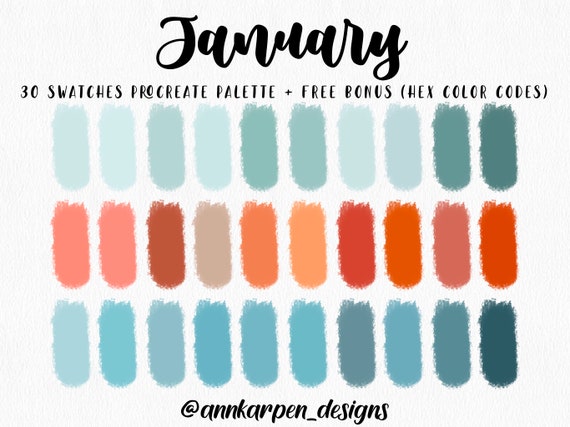 Green Turquoise Orange Metallic Color Chart Orange And Turquoise