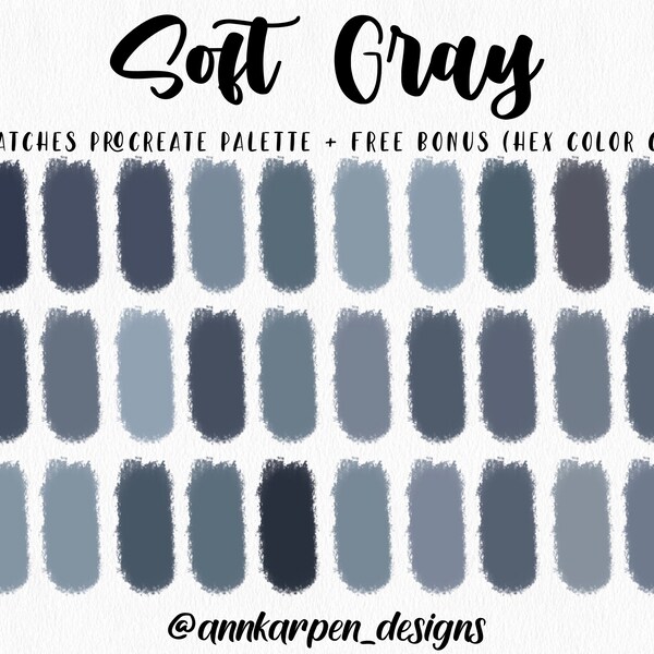 Procreate Palette - Etsy UK