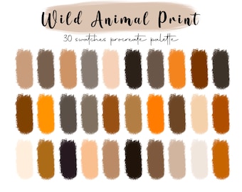 Safari Color Palette - Etsy UK