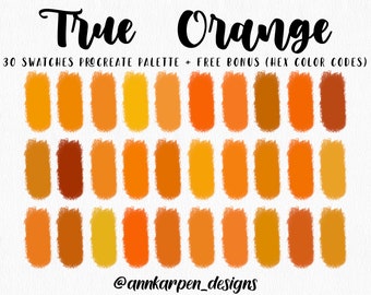 Nautical Procreate Palette 30 HEX Color Codes Instant - Etsy