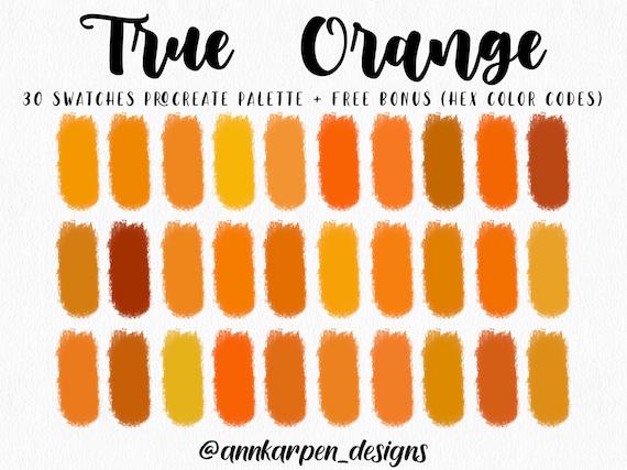 Dark Orange Color Code