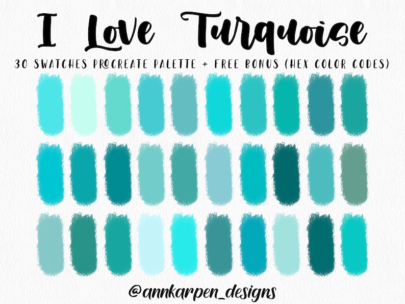 Turquoise Color Code
