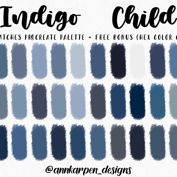 Indigo Color - Etsy