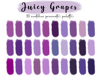 Purple Color Palette | Etsy