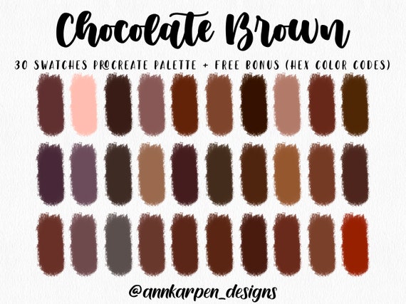 Chocolate Color Swatch