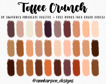Toffee Crunch Color - Etsy