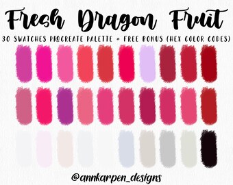 Dragon Fruit Palette - Etsy