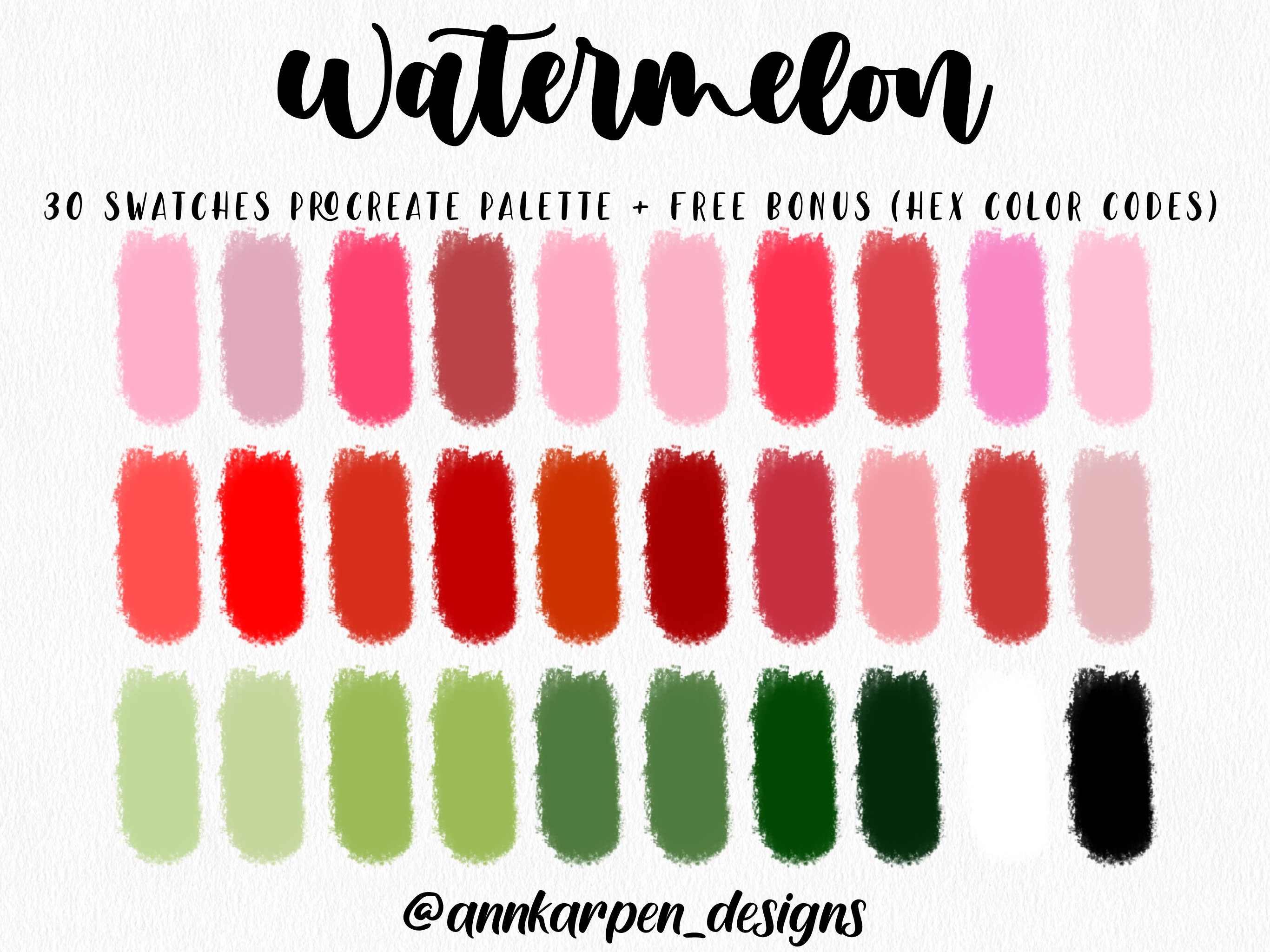 Watermelon Color