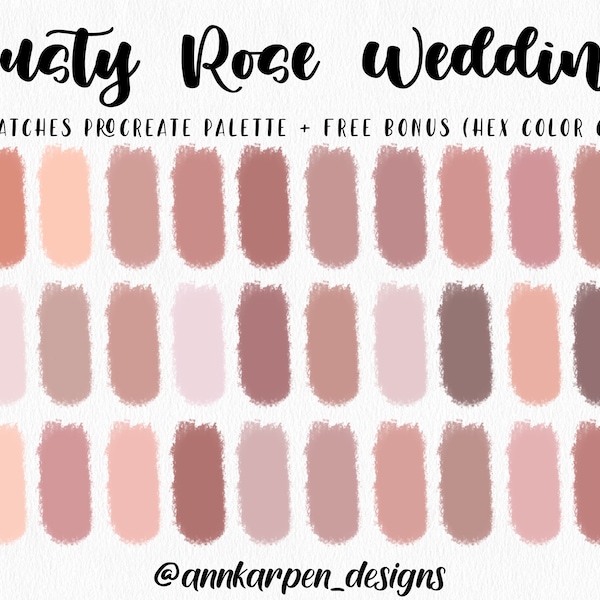 Dusty Rose Wedding - Etsy