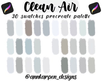 Air Color Palette - Etsy