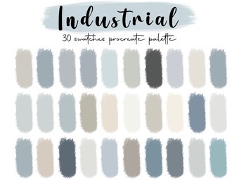 Industrial Color Palette - Etsy