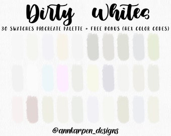 Dirty White Color - Etsy