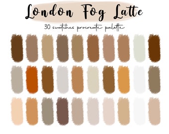 London Color Palette - Etsy