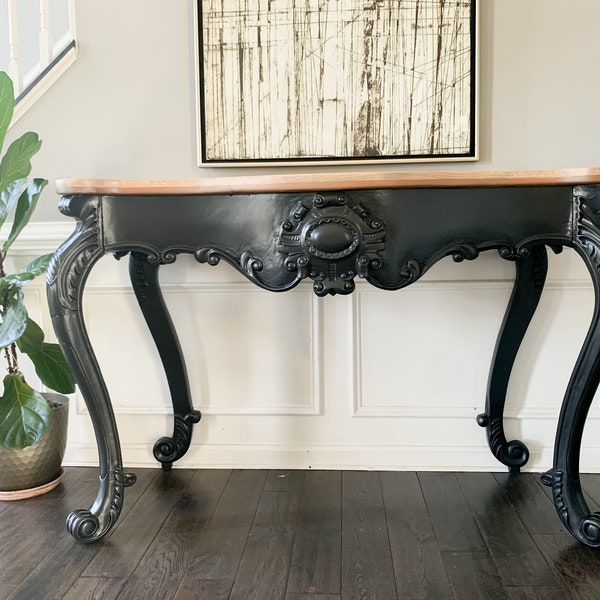 Antique Entry Table - Etsy