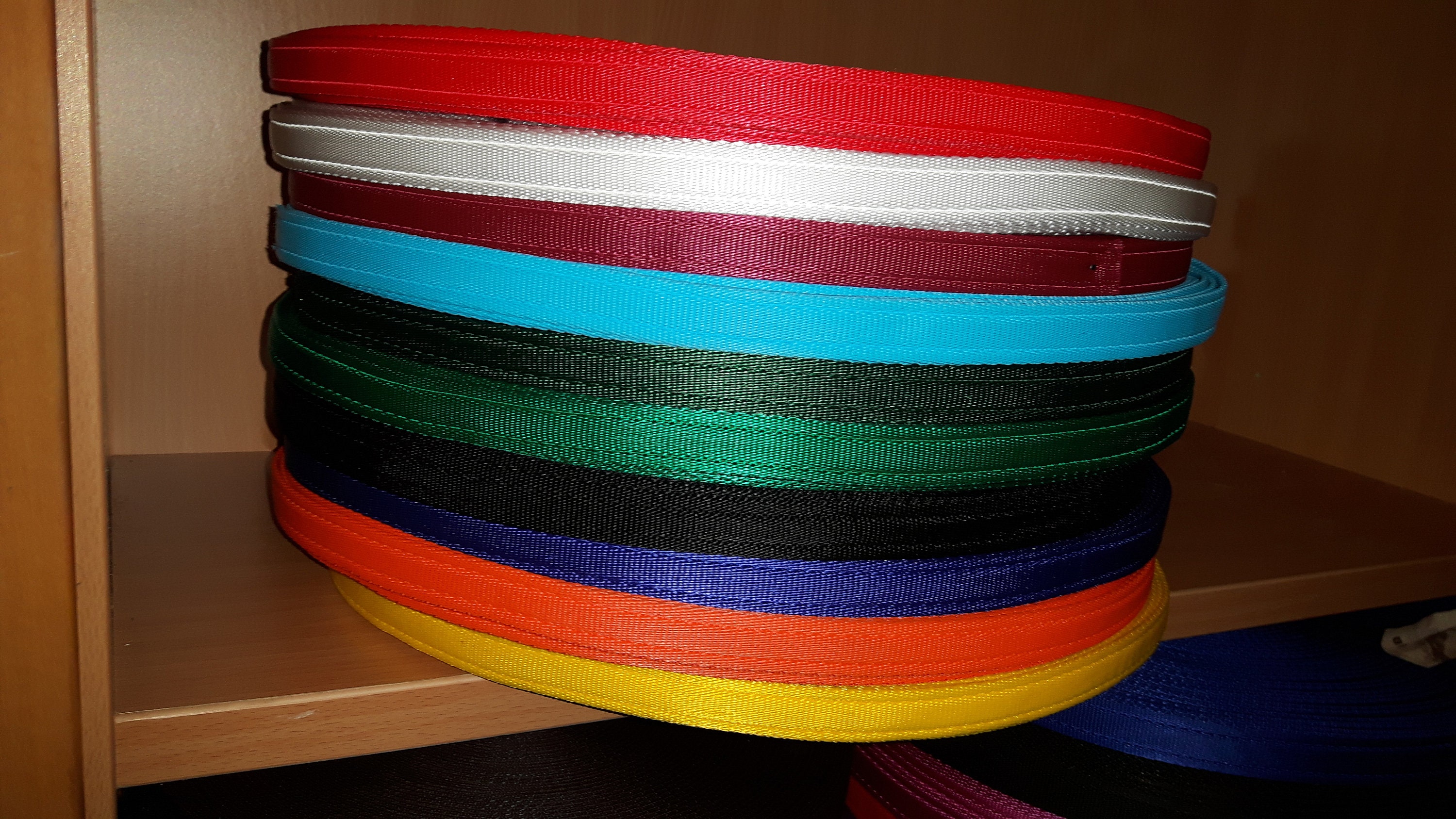 2m of CUSHION WEBBING 20mm 3/4in WIDE. Soft Padded Web for Horse Tack ...