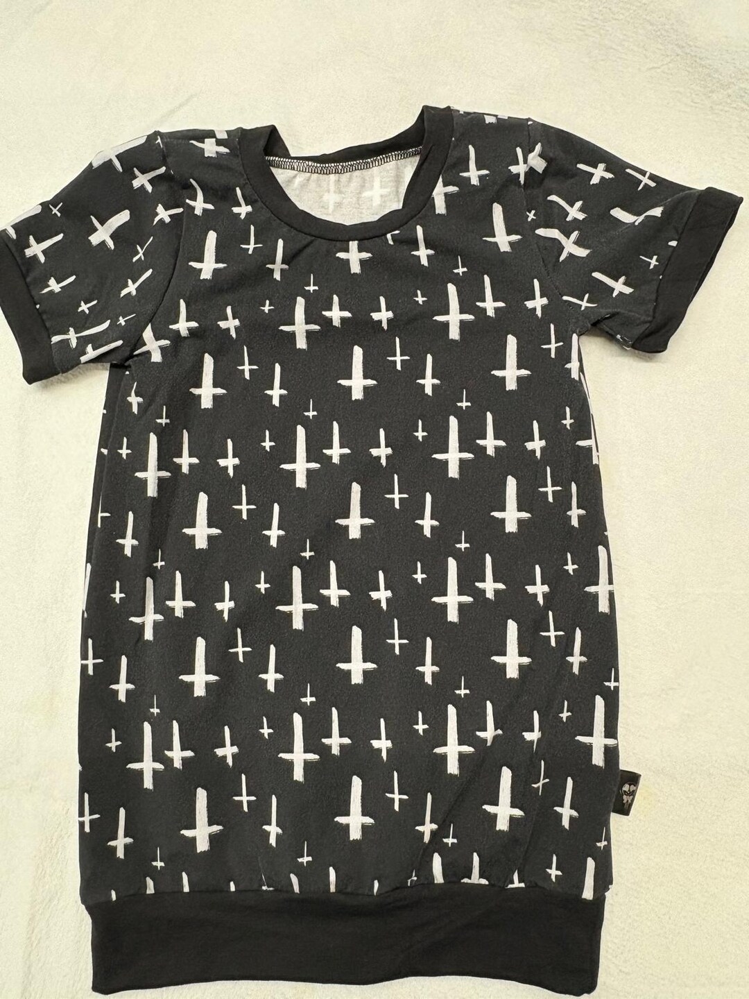 3-6yr Reverse Cross Grow With Me Kids Tunic Top - Etsy