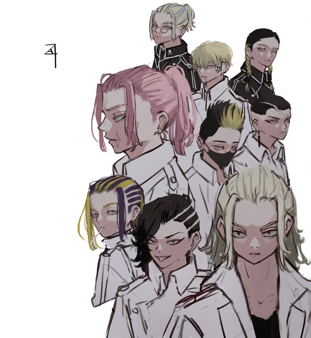 Kanto Manji Gang - Print - Etsy