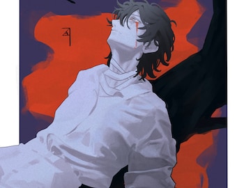 Dazai's Hand...again 10x7 Print dazai Osamu BSD - Etsy