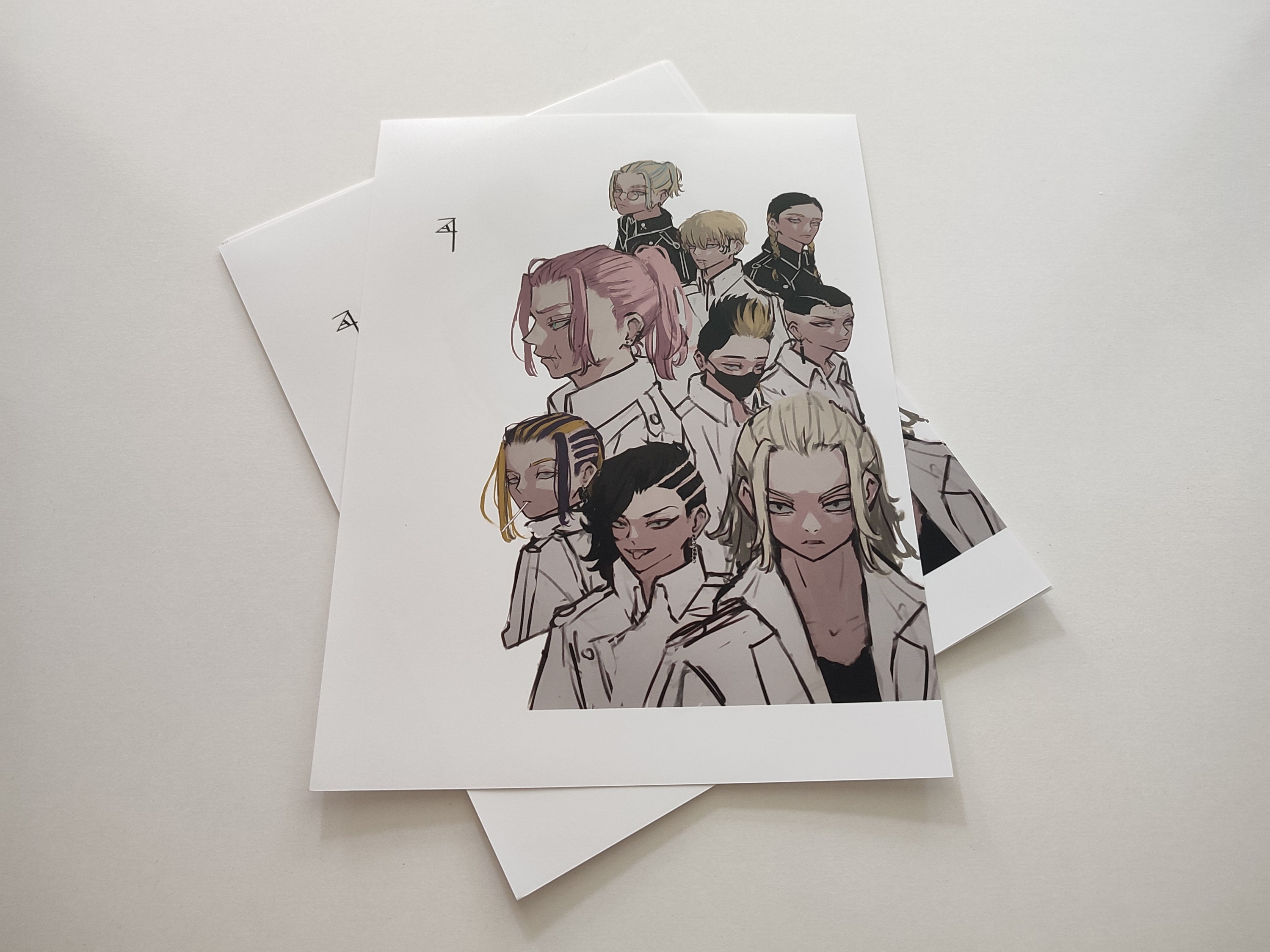 Kanto Manji Gang Print - Etsy