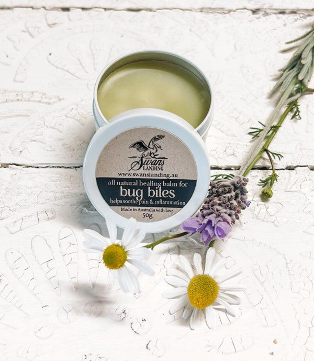 Natural Bug Bites Balm With Essential Oils for Pain Relief Itch ...