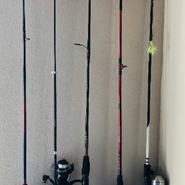 Fishing Rod Wall Mount - Etsy