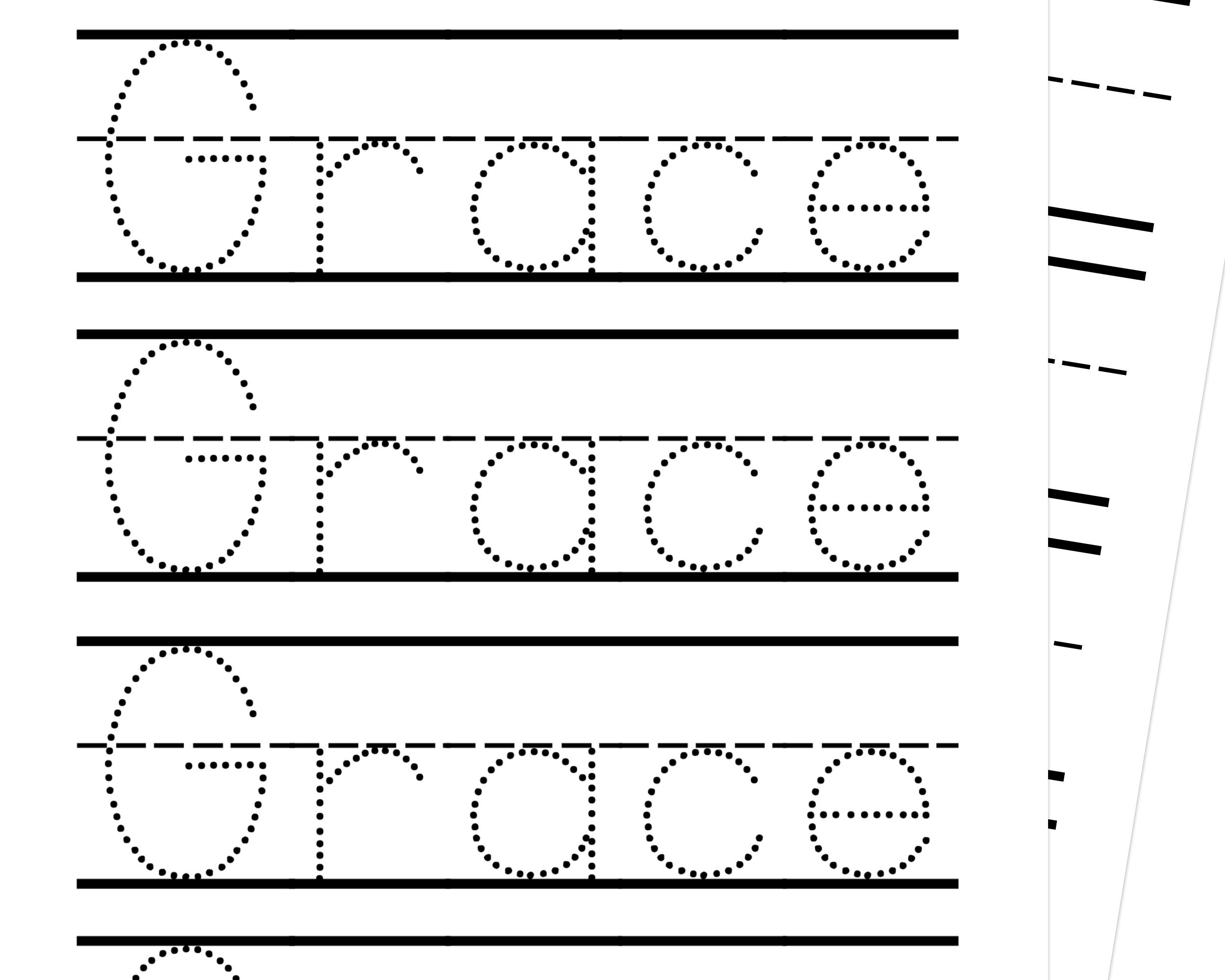 Custom Name Tracing Worksheet, Handwriting Practice, Name Writing ...