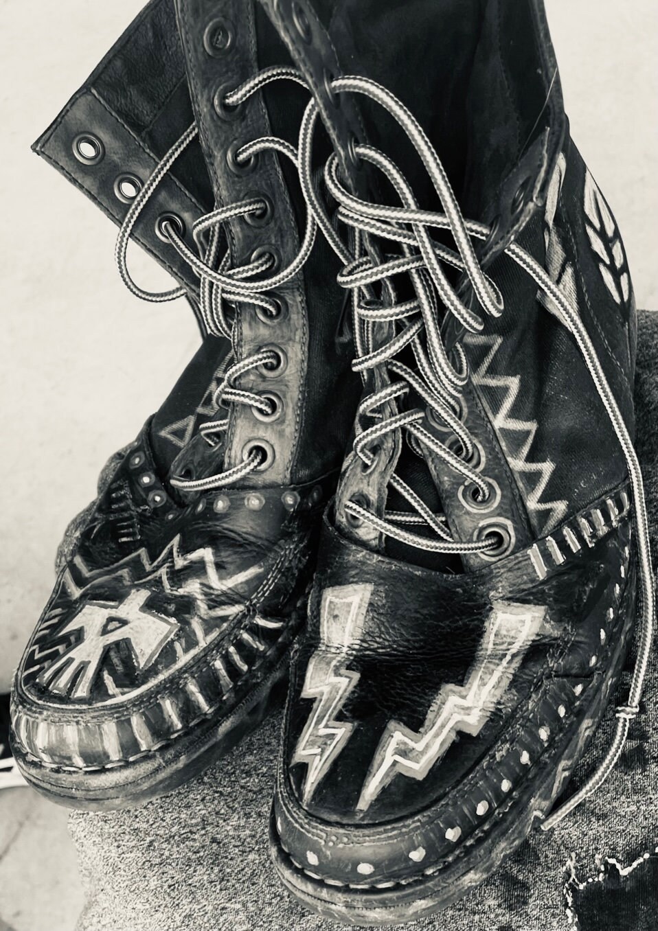 Hand Painted RJ Colt BOOTS - Etsy