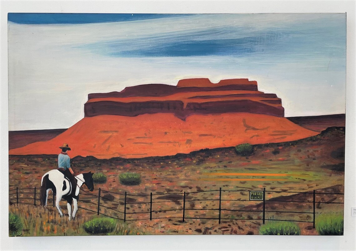 FOR SALE - Contemporary Western Art Piece - Etsy