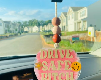 Drive Safe Car Charm - Etsy