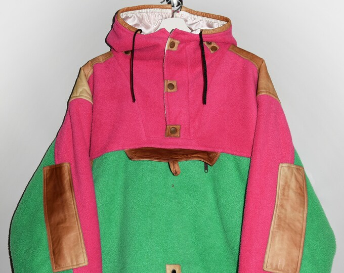 Vintage 90's Buff Muff Polar System Activewear Fleece Jacket / Made in ...